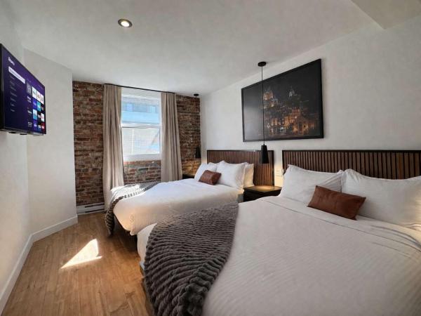 Room With 2 Queen-size Beds Downtown Quebec - Levis