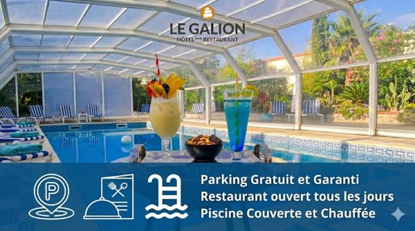 Le Galion Hotel Et Restaurant Canet Plage - Logis - Perpignan