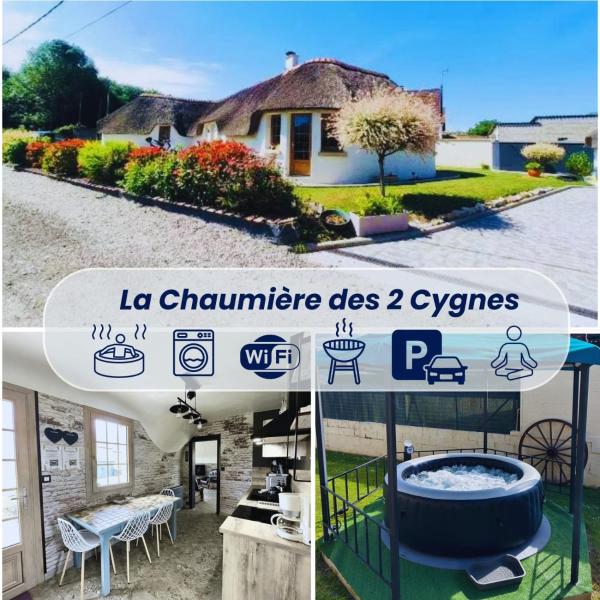 La Chaumière Des 2 Cygnes-spa- Wifi-parking-calme - Abbeville