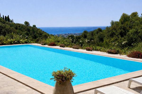 Le Secret De Saint-paul, Large Villa With Sea View - Niza