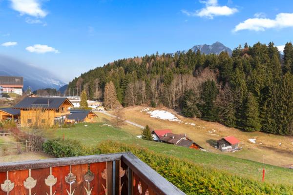 Demi-chalet Familial Au Calme Avec Magnifique Vue - Les Diablerets