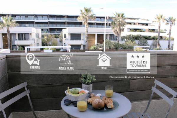 Playa Serena - Meublé De Tourisme 3 éToiles - Accès Plage & Parking Privé - Mauguio
