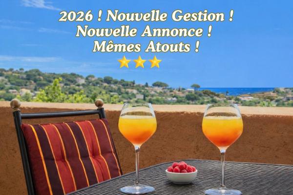 Mazet Climatisé Vue Mer I Piscine I Parking I Wifi I Linge Et Menage Inclus - Saint-Tropez