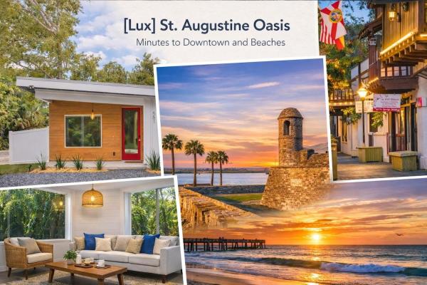 Lux Oasis In Historic St Augustine - St. Augustine, FL