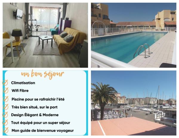 Perle Méditerranéenne Au Coeur Du Port De Gruissan - Occitanie