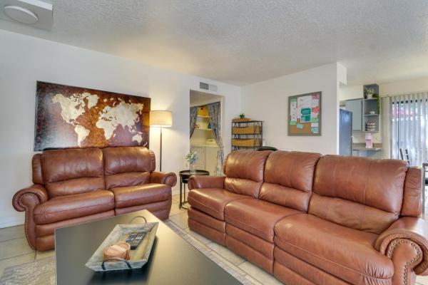 3 Mi To Uptown Abq! Pet-friendly Condo With Patio - 阿爾伯克基