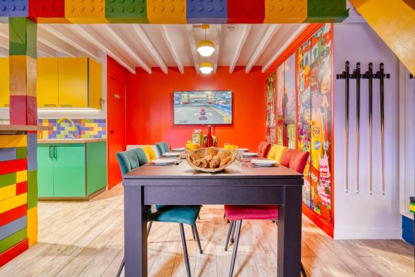 Brickimmersion Suite Luxe - Cinema Prive Climatise - Billard - Secret Room - 10min Fontainebleau - 2 - Melun