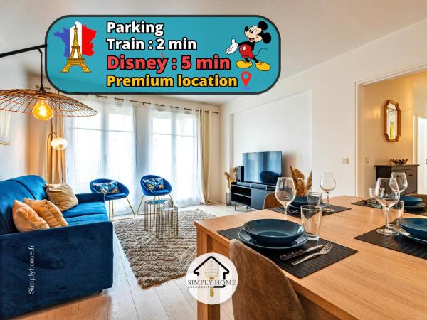 Centralis Disney 5min Gare 2min Paris Parking - Magny-le-Hongre