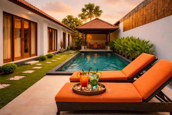 Amaluna Iv Villa - 3bdr, Private Pool, Near Seminyak Center - Bali