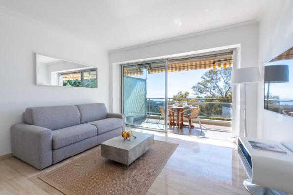 1-br Sea-view Apartment Prestigious Residence Parking - Vallauris