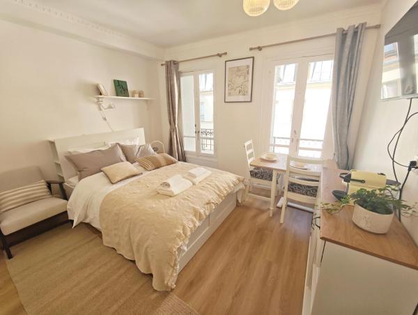 Charming Bright Studio 3 Min Walk To Opéra For 2 - Paris