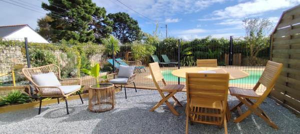 ÎLe Dumet - Appt T2 Cocooning - 2 à 4 Pers. - Piscine & Spa - Plage le Croisic