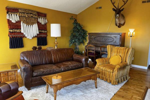 Ocean View 70s-themed Home With Beach Access Grill Funky Interior & W&d - Bandon, OR