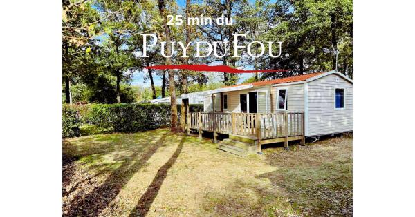 Mobil-home 6 Pers Proche Puy Dufou - Vendée