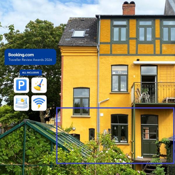 City House With Terrace, Garden And Free Parking - Odense