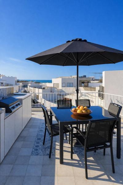 Casa Rosa Rooftop Terrace Bbq Walk To Marina - Olhão