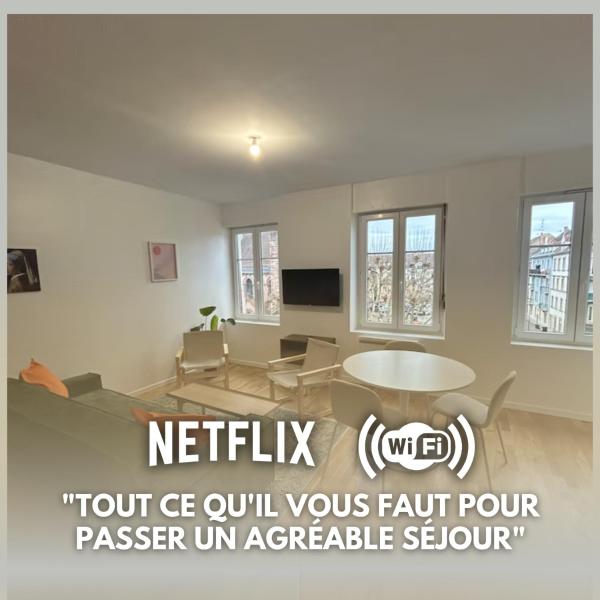 Appartement Moderne & Cosy Strasbourg - Illkirch-Graffenstaden