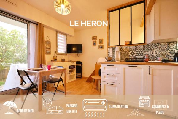 Le Héron, Plage à Pieds - La Valette-du-Var