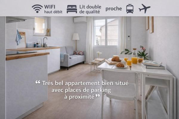 Appartement Cosy T2 Blagnac Centre - Le Zénith Toulouse Métropole