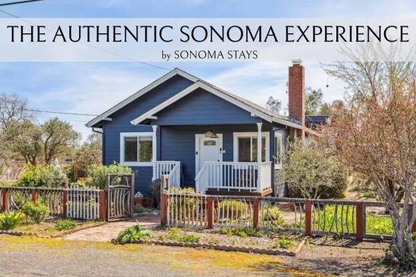 Authentic Sonoma Experience - Home And Lush Gardens - Sonoma, CA