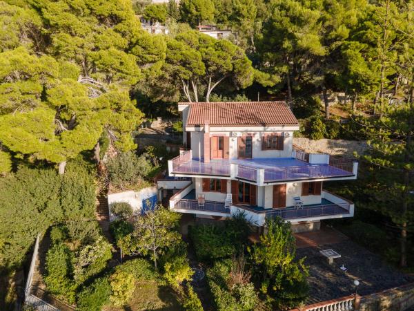 Grande Villa Panoramica Con Accesso Diretto Alla Spiaggia - Castellabate