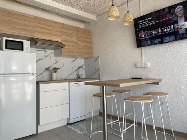 Studio Cosy à 300 M De La Plage Idéal Pour Profiter De La Vie Nocturne éTé - Le Barcarès