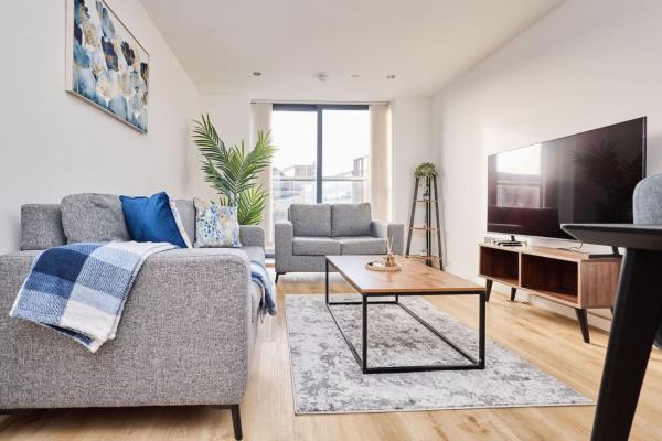 2-bed City Stay, Walk To Bullring, Netflix And Parking - Birmingham