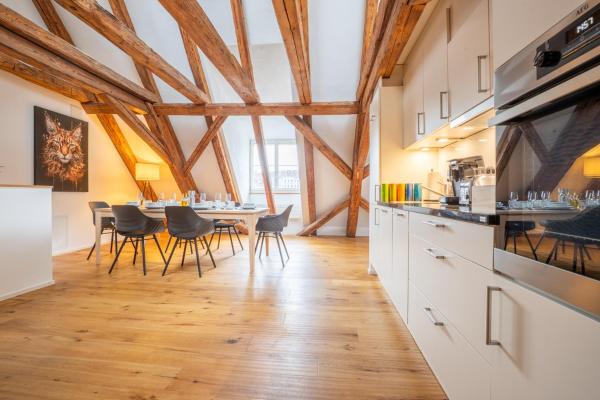 Spacious Apartment In Central Basel Near Rhine - Special Top Lux 42 Apartment, Basel, Up To 6 Guests - Basilea