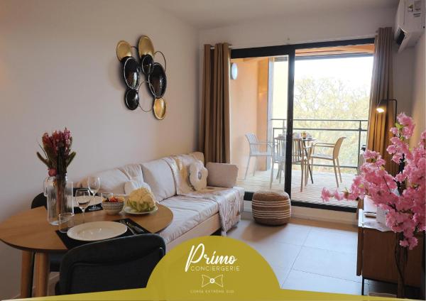 Les 5 Vents, T2 Piscine Et Plage - Figari