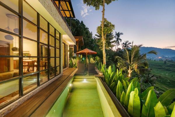 2br Villa With Rice Field & Mountain Views Sidemen - Sidemen