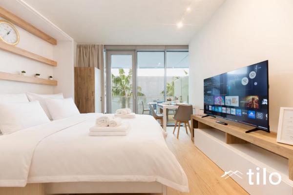 Waterfront Lux| Studio|a/c|parking|gym|wifi By Tilo - Génova