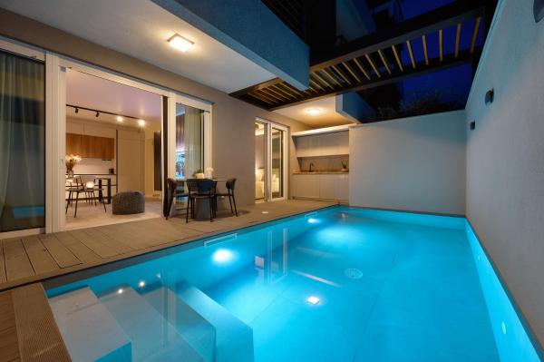 Luxury Apartment With Private Heated Pool - ŽNjan Beach Angala - Split
