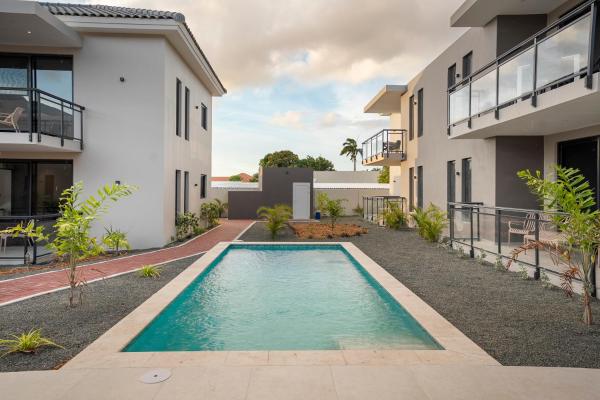 New! Stylish Luxury Apartment With Pool Near Mambo - Curazao