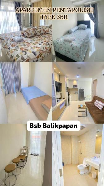 Apartment Bsb Pentapolis 3 Bedroom - Balikpapan