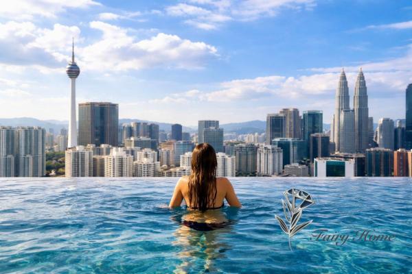 L U C E N T I A Service Suite Klcc Tower View Pool By Fairy Home - Kuala Lumpur