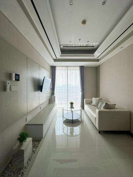 Kota Casablanca Mall Connected Newly 2 Bedroom Apartment 75 Sqm Stylish Furniture New Best Facilities Building Casa Grand Super Hygiene - Jakarta