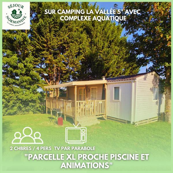 Houlgate- 503 - Mobilhome Classic 4 Personnes Camping 5 éToiles - Séjour Normandie - Paris Eure Gestion - Villers-sur-Mer