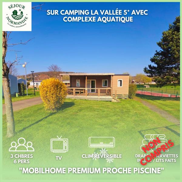 Houlgate - 510 - Mobilhome Xl Premium 6 Personnes Camping 5 éToiles - Houlgate