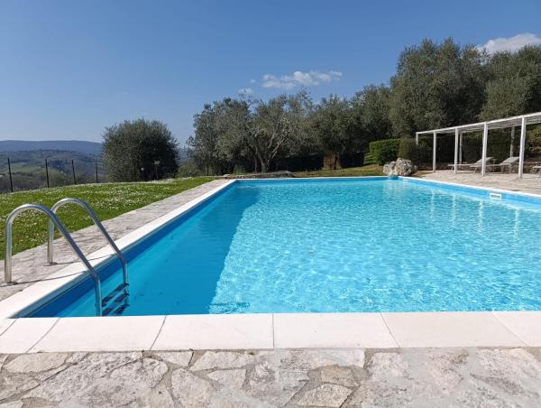 Croce Di Bibbiano Apartaments With Pool In Front Of San Gimignano - Poggibonsi