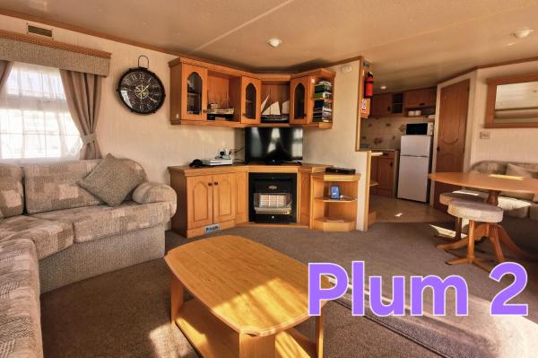 Plum 2 A 3 Bed 8 Berth Luxury And Spacious Static Caravan With Large Wrap Around Secure Veranda And Central Heating, Fresh Bedding Provided, Peaceful And Very Cosy Plot On Coral Beach In Ingoldmells - Chapel Saint Leonards