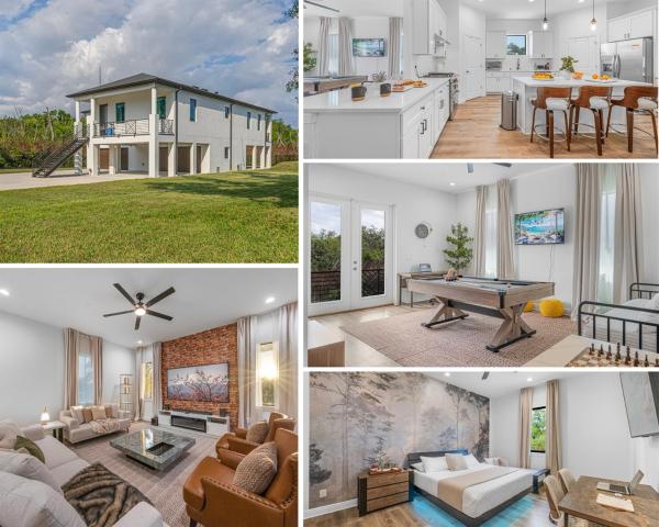 Brand-new 3-bedroom Tampa Vacation Home Game Room Sleeps 11 - Tampa, FL