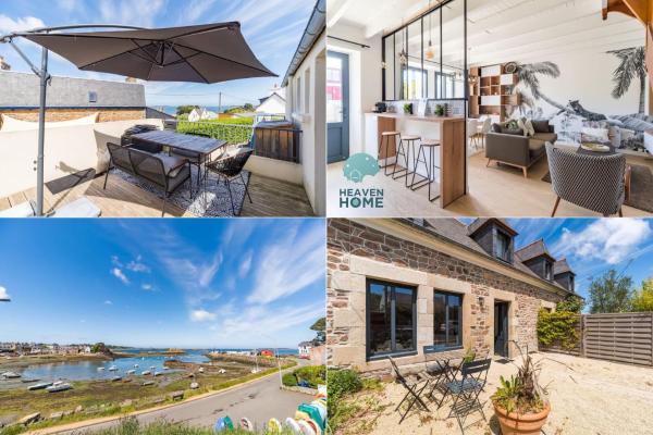 Paradis Côtier - Maison Vue Mer à Loguivy - Île-de-Bréhat