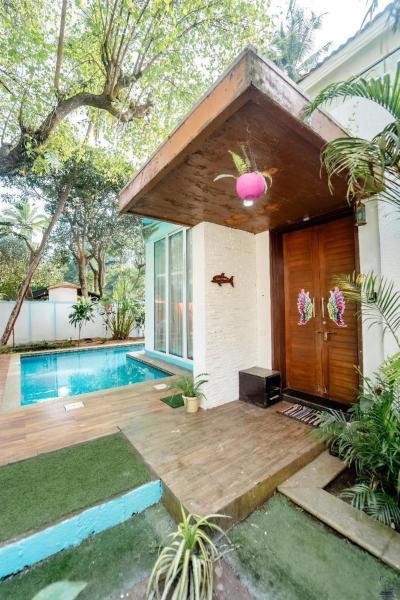 Villa Oceanica - 3 Bhk Private Pool Villa In Calangute By Maxstays - Anjuna