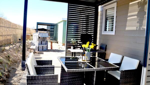 Ferienhaus Strandhus - Ankerplatz Dahme, Urlaub In Dünen, Terrasse, Strandkorb - Dahme