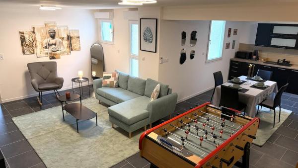 Duplex 4 Pers 2 Ch, Babyfoot & Netflix Tout éQuipé - Meuse