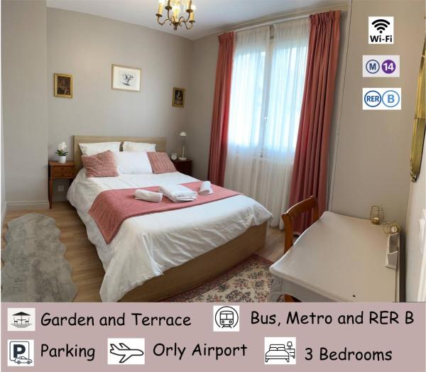 Maison Grand Paris Avec Jardin Et Parking Privé Proche Rer B Et M14 - Issy-les-Moulineaux