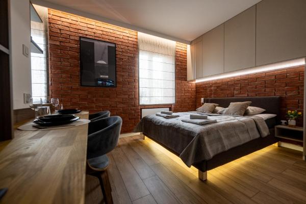 Brick Loft Studio - Stylowy Apartament Dla Dwojga By Fengshui4u - Łódź