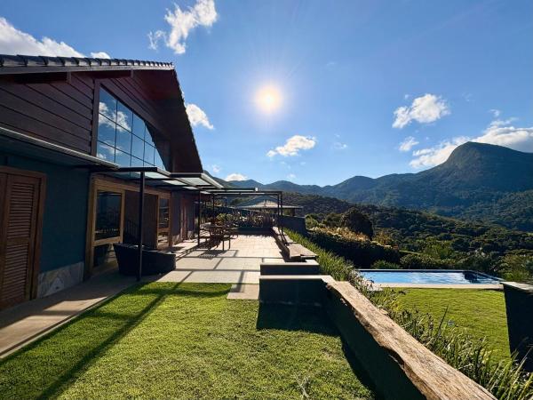 Casa 02 Monte Boa Vista - Casa De 4 Suítes Com Vista Deslumbrante - Teresópolis