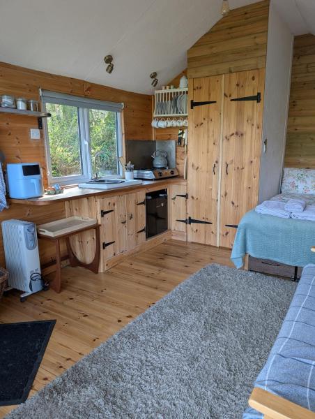 Dryw Bach Glamping Hut - Carmarthenshire