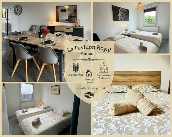 Le Pavillon Royal-maison Amboise-parking-jardin - Amboise